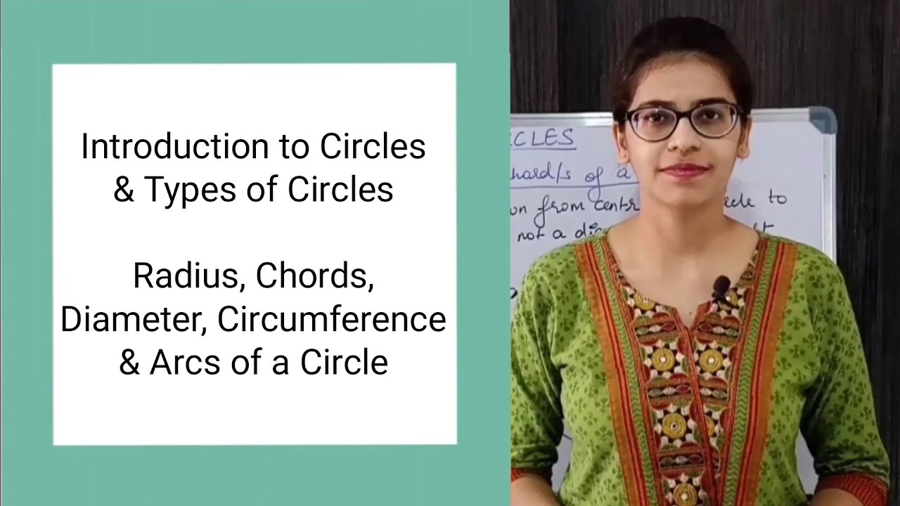 Introduction to Circle | Radius, Chords, Diameter, Circumference, Arc ...
