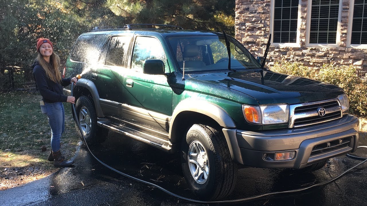 Shining up the 4Runner - YouTube