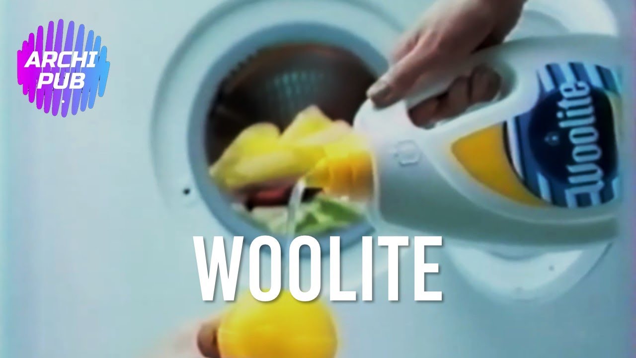 Publicité lessive Woolite spécial machine - 2000 - YouTube
