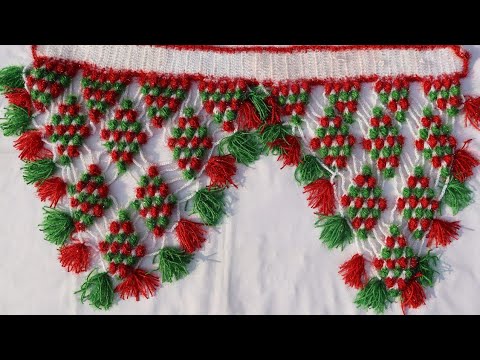 Woolen Toran New Design | Toran New Design | Easy Toran Design | Gate ...