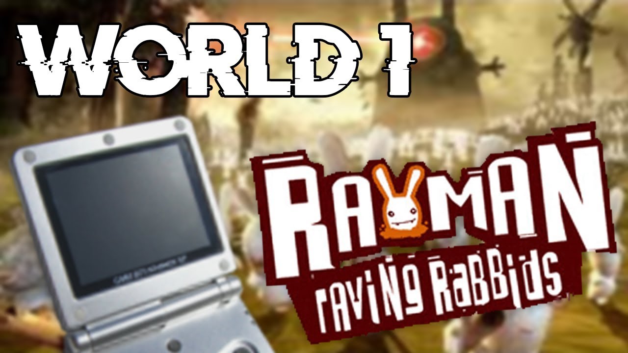 Rayman Raving Rabbids (GBA): World 1 - YouTube