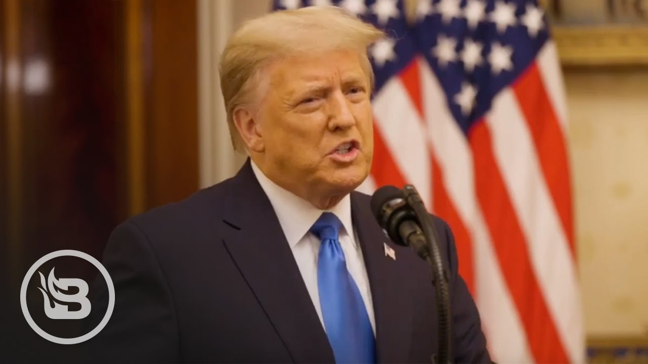 Trump Releases Farewell Video Address in Last Moments as President ...