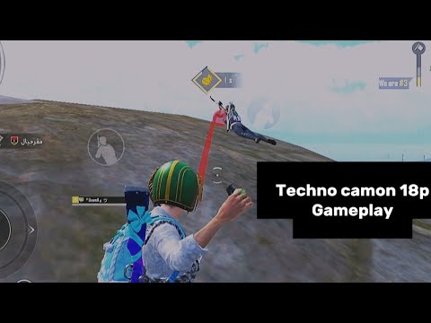 Techno Camon 18p Gameplay full in fun Pubg Mobile#gaming #pubgmobile # ...
