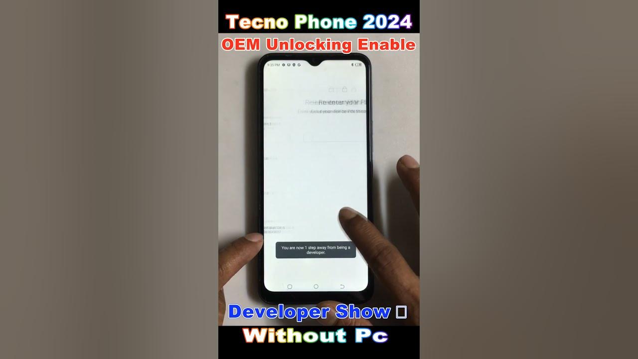 How to Enable Developer Options in Tecno Phone 2024 🔥Tecno Spark Oem Unlocking Enable/Developer ...