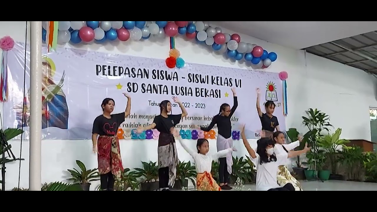 @Tarian modern Indonesia oleh SD Santa Lusia Bekasi 2023 - YouTube