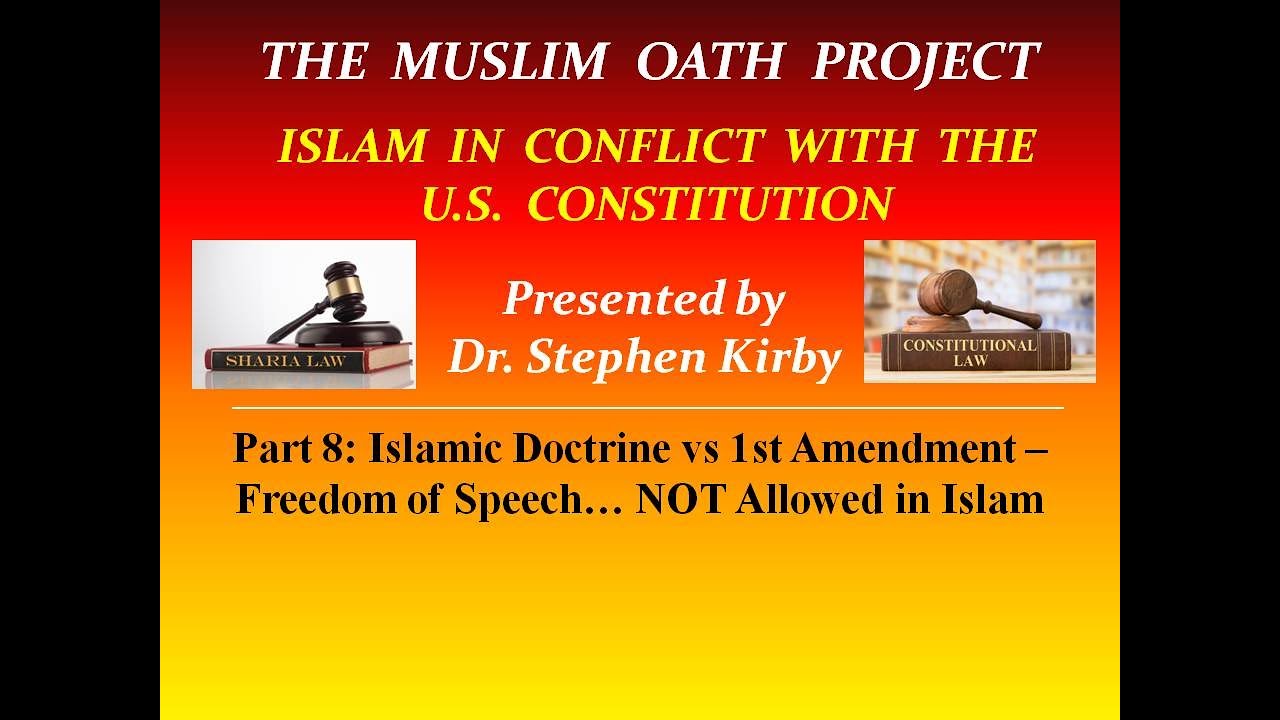 The Muslim Oath Project with Dr. Stephen Kirby - Islamic Doctrine vs ...