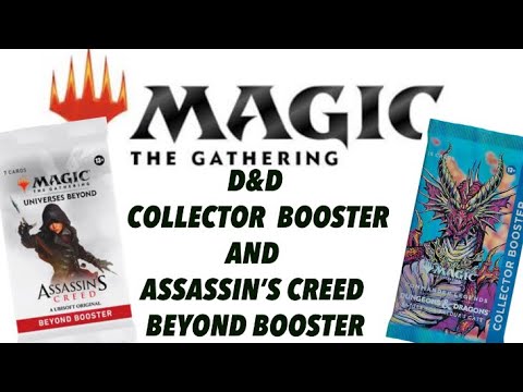 D&D Collector Booster and AC Beyond Booster- Packs And Puffs - YouTube