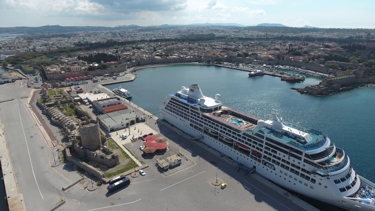 Tourist Port of Rhodes - YouTube