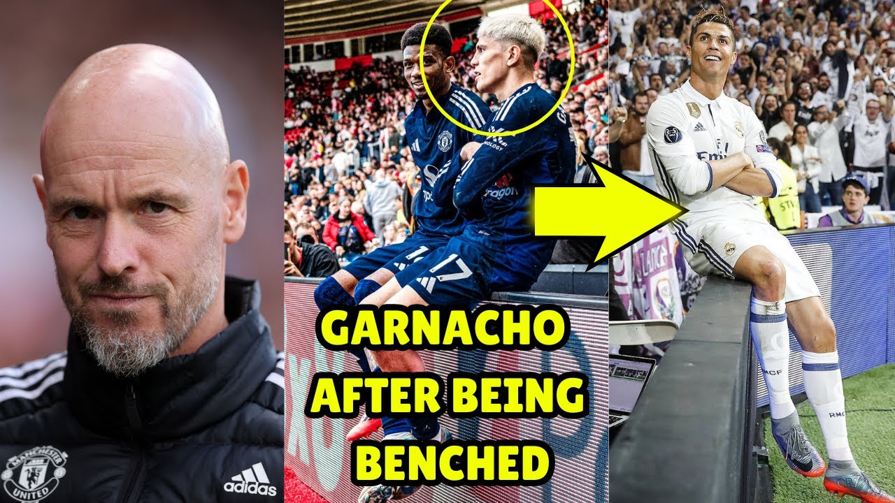 Garnacho Celebration After Scoring Off The Bench - YouTube