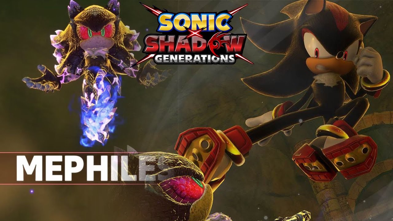 Mephiles boss fight In Sonic X Shadow Generations! - YouTube