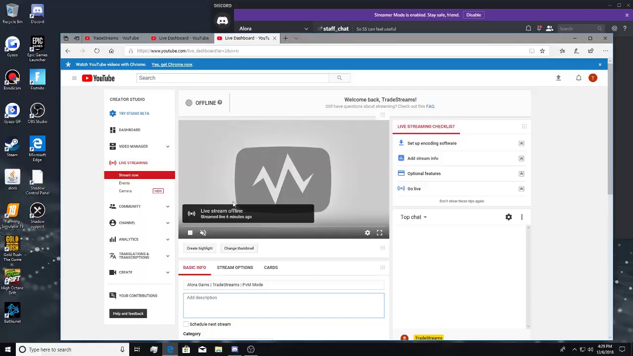 Alora Gains | TradeStreams | PvM Mode - YouTube