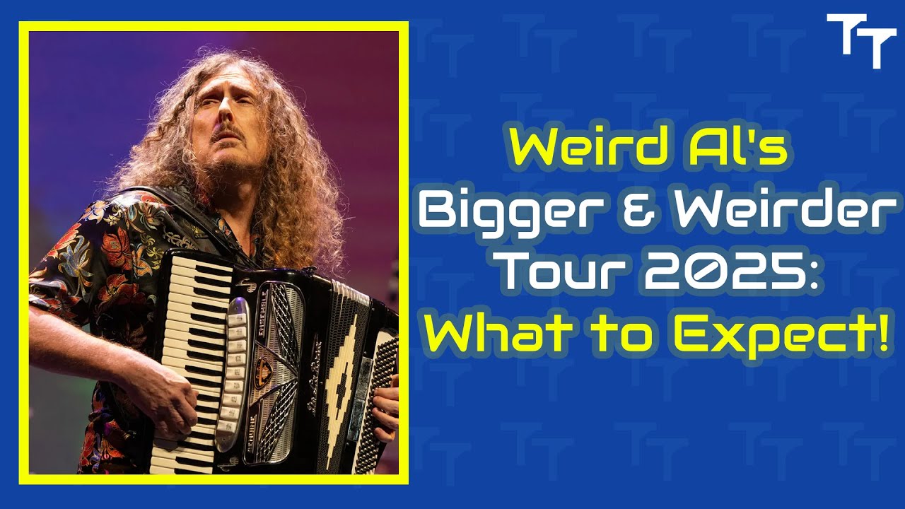 Weird Al's Bigger & Weirder Tour 2025: What to Expect! - YouTube