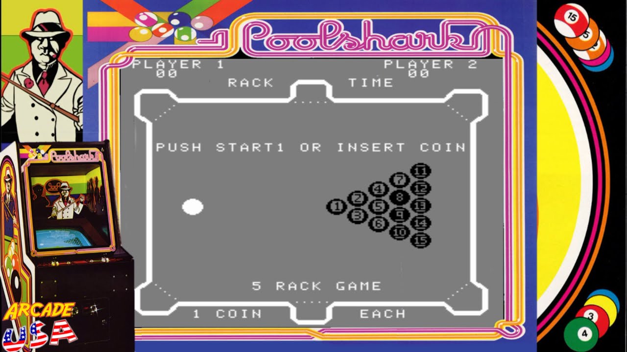 Pool Shark! (Arcade - Atari) - YouTube
