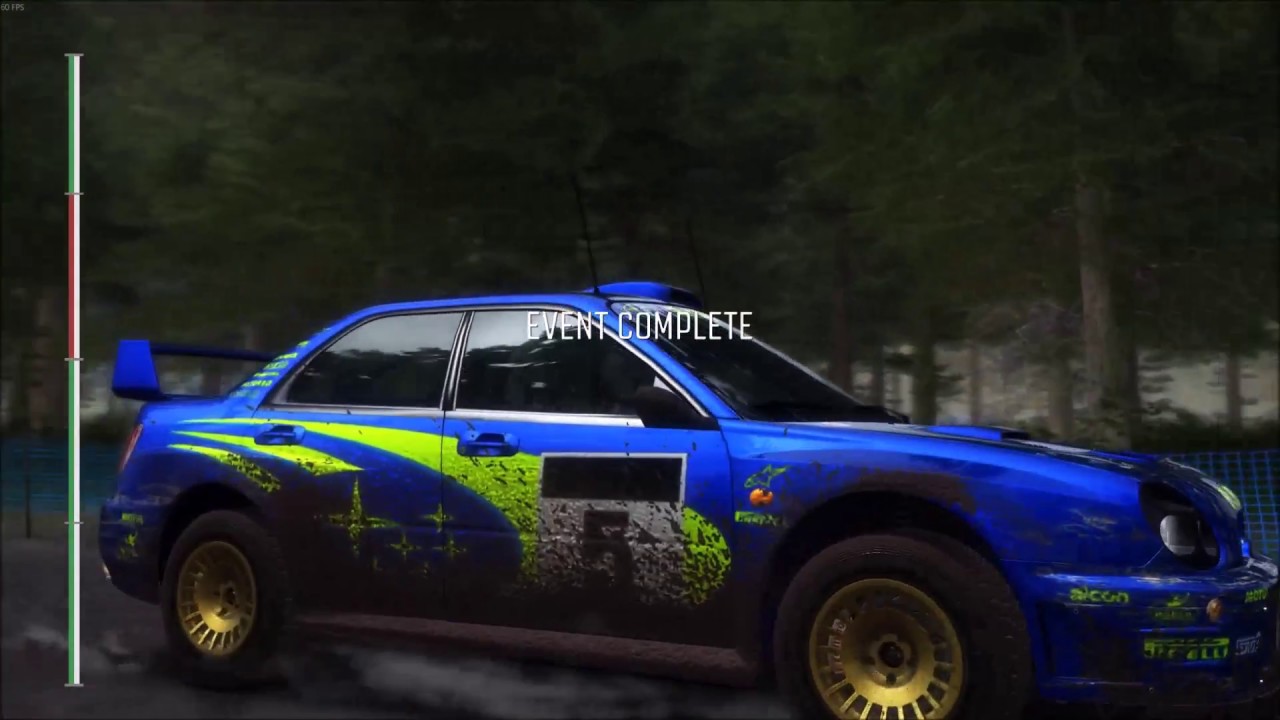 Dirt rally - Subaru Impreza run - YouTube