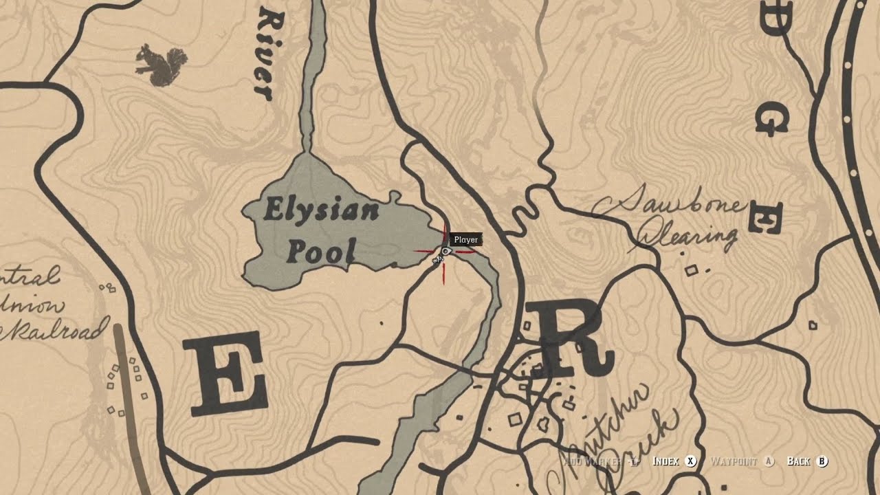 Free Money Location In Elysian Pool - RDR2 - YouTube