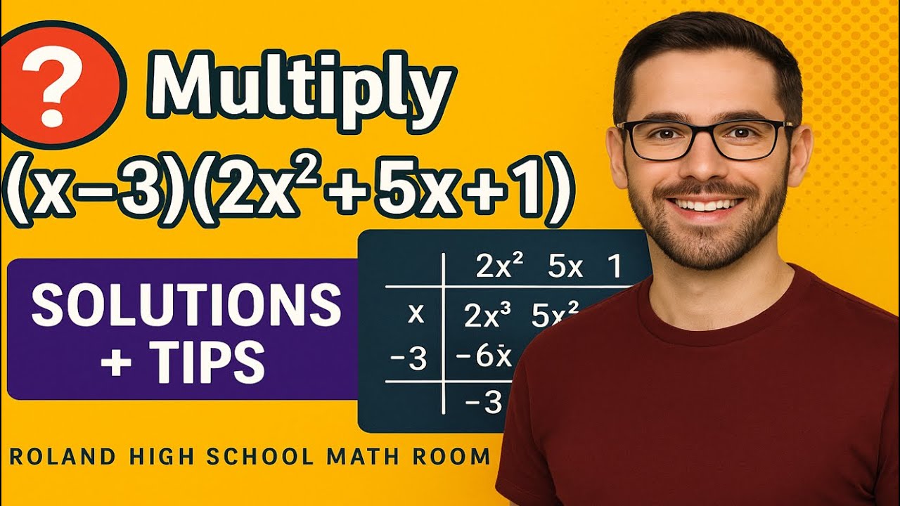 MULTIPLICATION OF POLYNOMIAL FUNCTIONS - YouTube