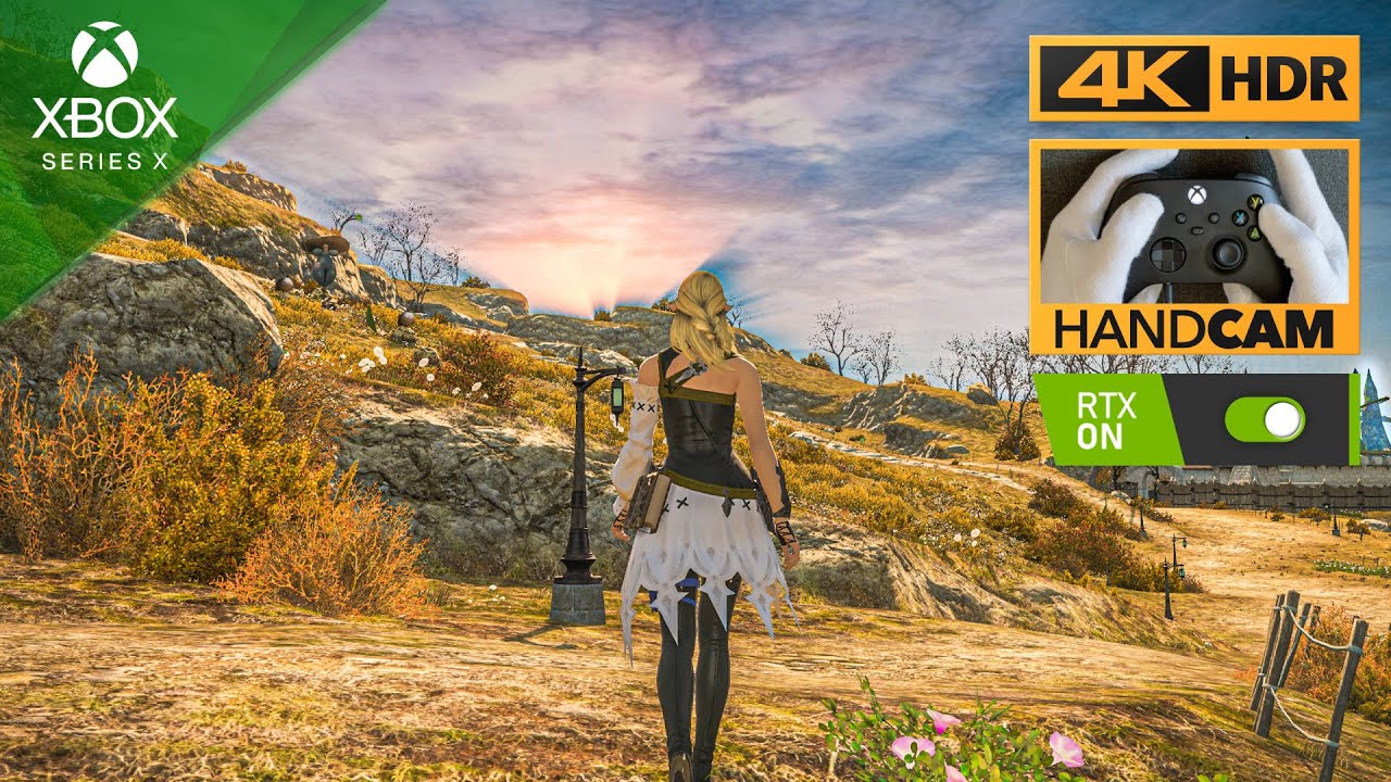 Final Fantasy 14 Gameplay - Controller Handcam | Xbox Series X - YouTube