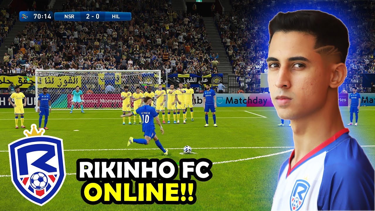 🏆 RIKINHO FC ONLINE SÓ VITÓRIAS VEM PARA O DESAFIO 🏆 - YouTube