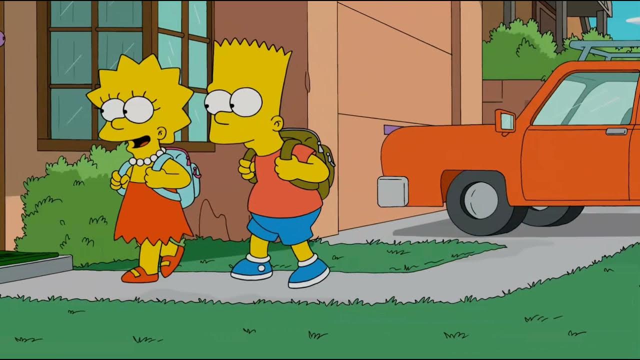 Bart And Lisa Fighting Over Tater Tots The Simpsons Youtube