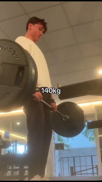 15 year old deadlift pr - YouTube