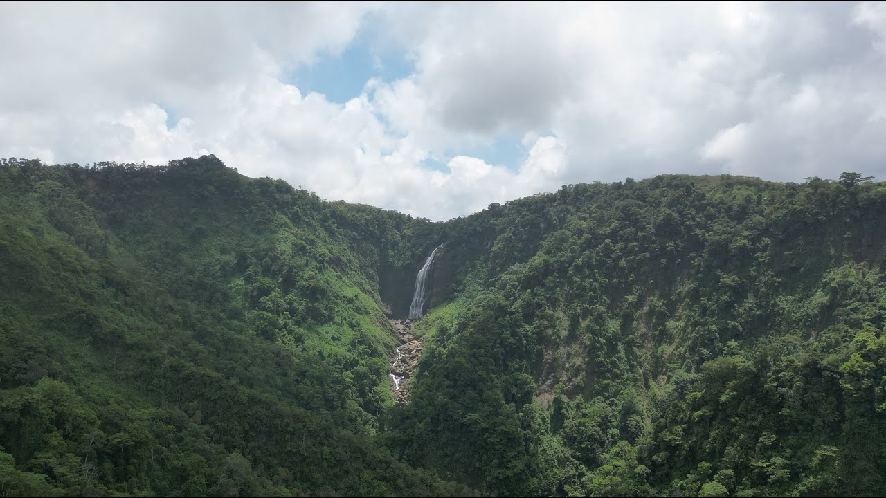 CATARATA METAPONTO La Mas Alta de Coto Brus, COSTA RICA - YouTube