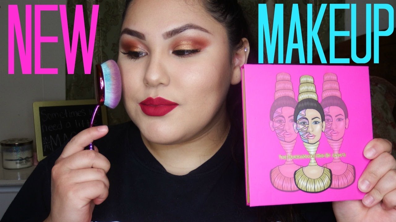 TRYING NEW MAKEUP! | Erica Diaz - YouTube