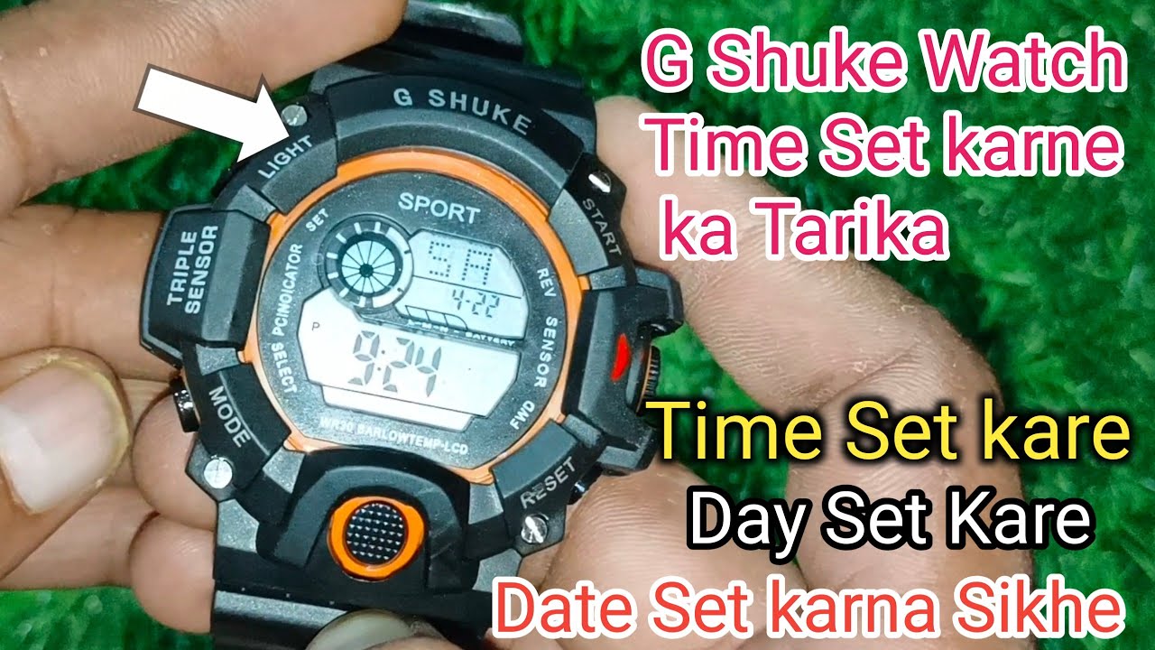 G Shuke How to set time in Hindi,G Shuke time set Karne ka Tarika,G ...