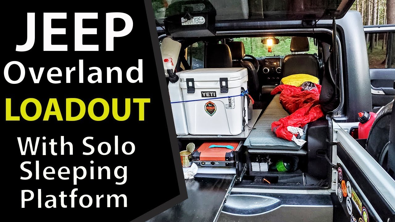 OVERLAND Loadout Walkaround / CUSTOM BUILT KITCHEN AND SLEEP PLATFORM ...