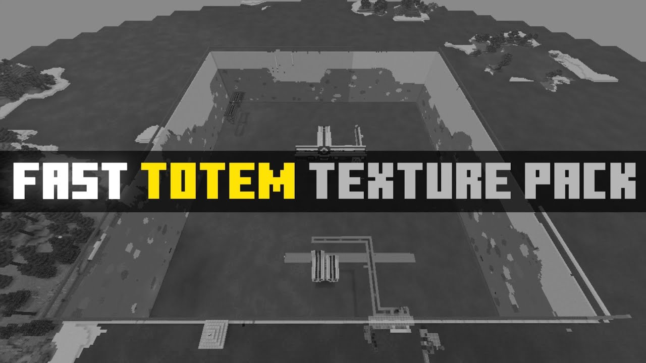 Fast Totem Texture Pack for Minecraft Bedrock 1.21+ - YouTube