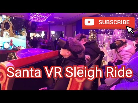 Santa VR Sleigh Ride Colchester - YouTube