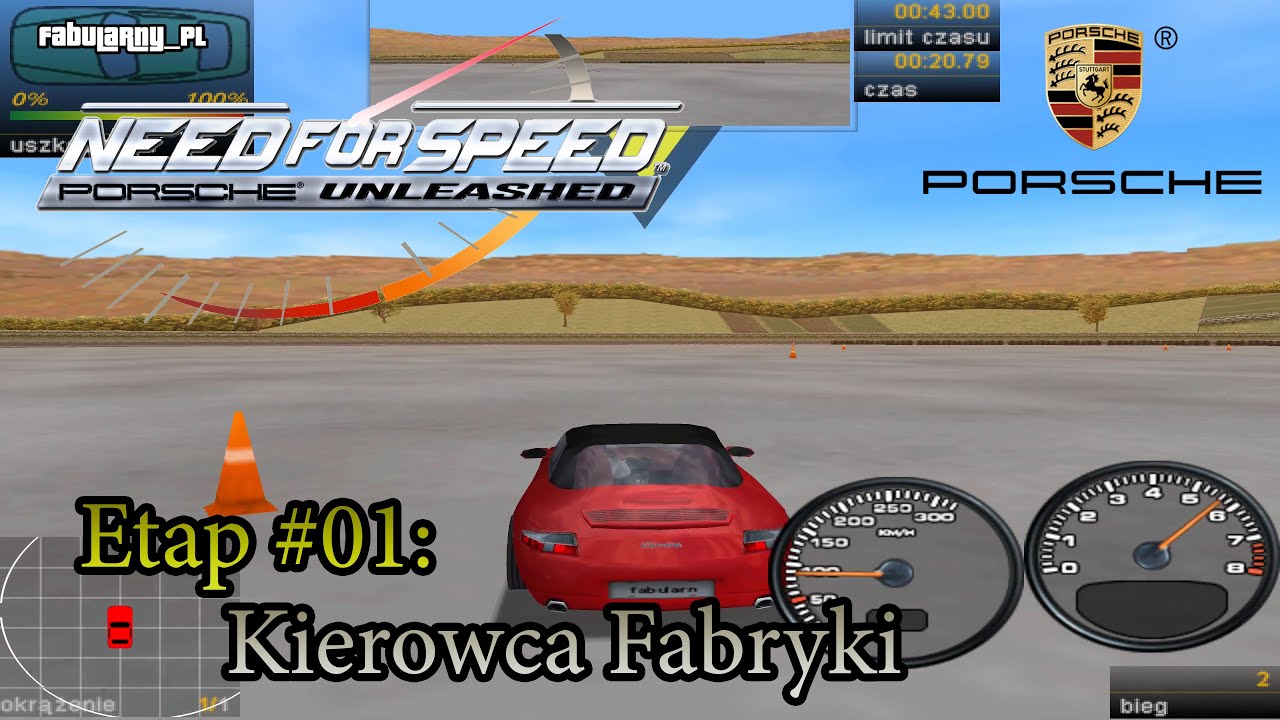 Need For Speed PORSCHE UNLEASHED (2000) - #01 FACTORY DRIVER (Kierowca ...