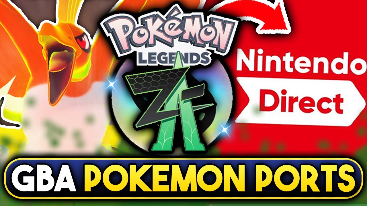 POKEMON NEWS! GBA PORTS FOR THE SWITCH? NEW NINTENDO DIRECT LEAKS ...