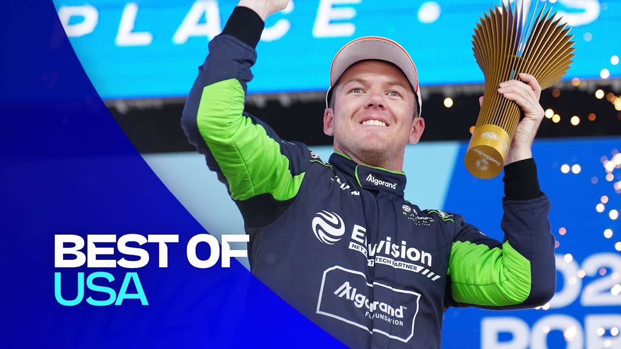 Thrills, overtakes and epic racing! | Best of Formula E in the USA! 🇺🇸 ...