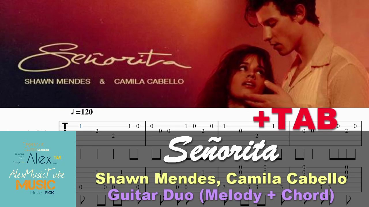 [FREE TABS] Señorita by Shawn Mendes & Camila Cabello [Guitar Cover ...