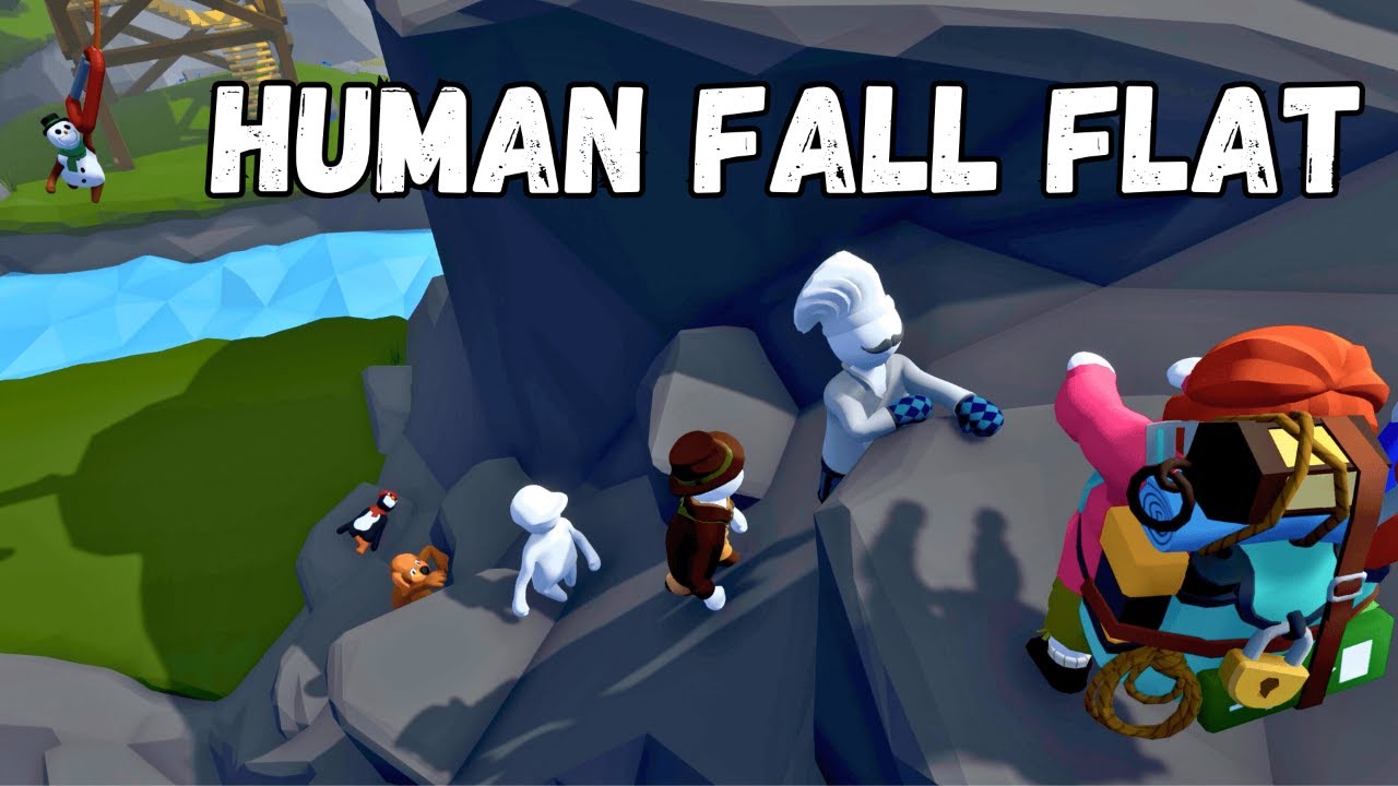 NEW LEVEL - TAKE A HIKE! Multiplayer Shenanigans | Human Fall Flat - YouTube
