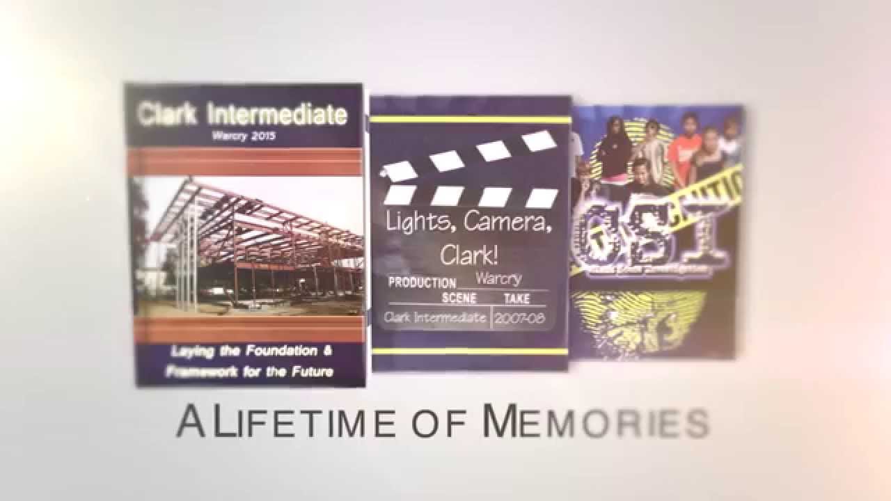 Clark Intermediate Yearbookbook - YouTube
