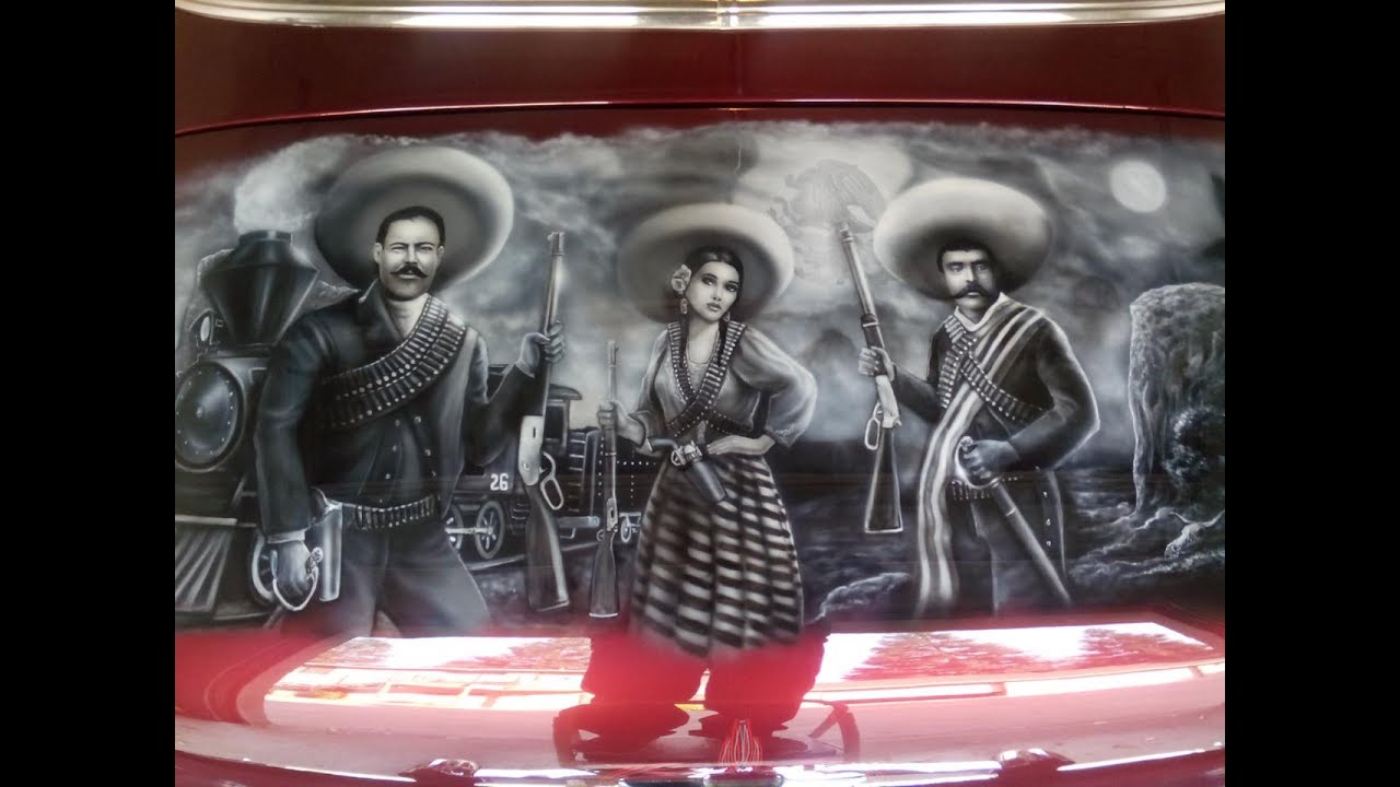 Revolution Airbrush Murals - YouTube