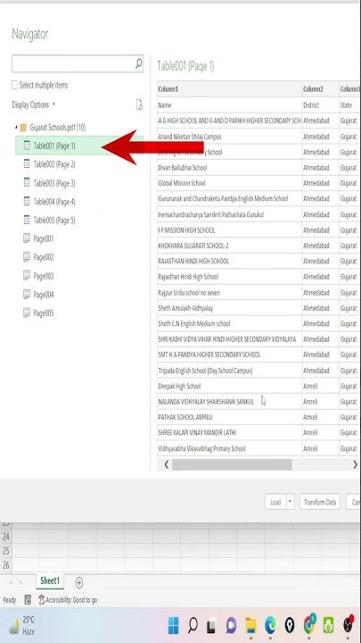 How to import data from PDF file into Excel # Shorts - YouTube