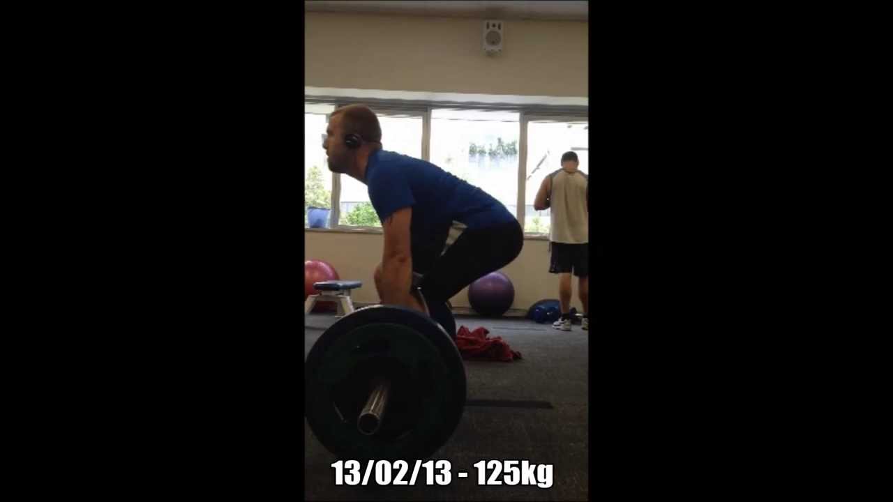 1 year of deadlift progression - YouTube