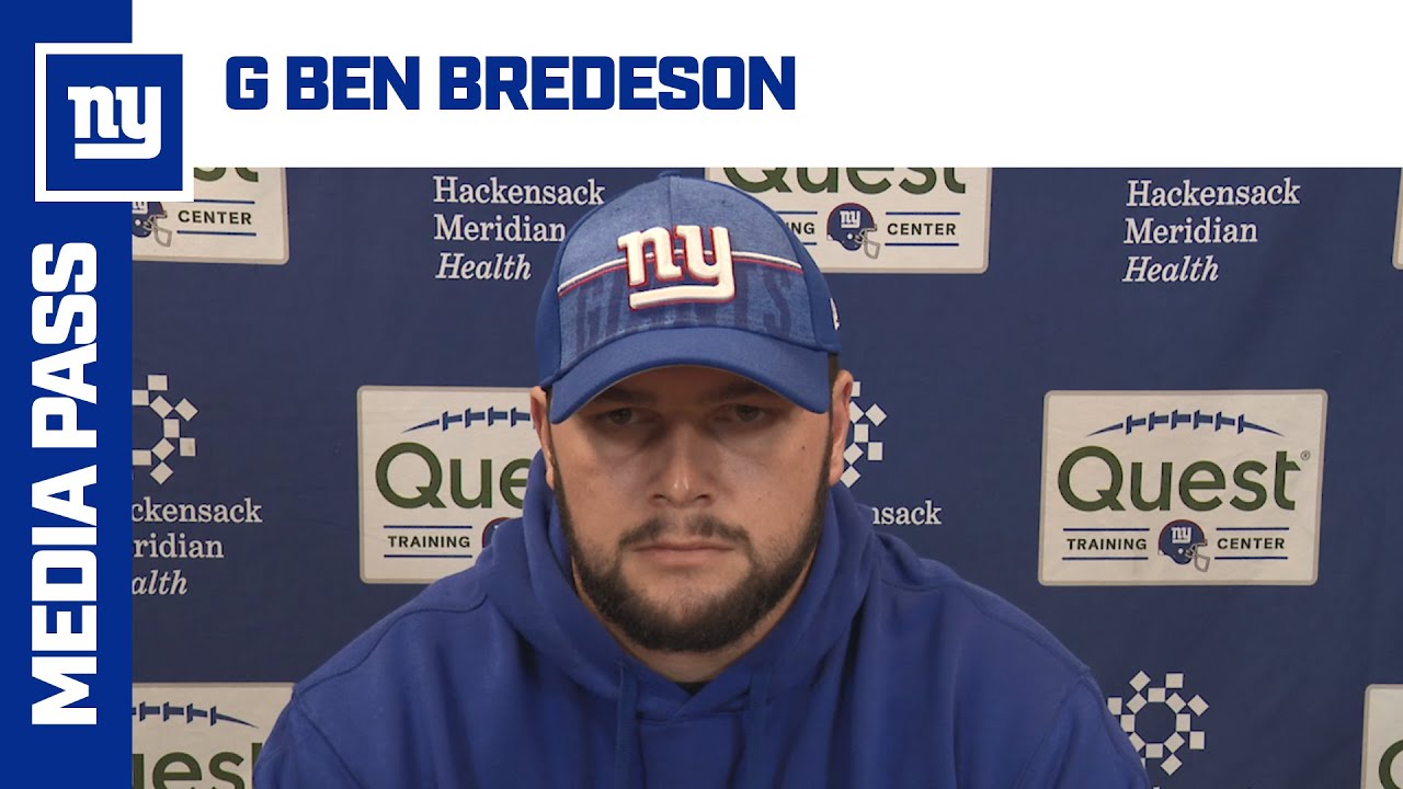 Ben Bredeson on the Offensive Line | New York Giants - YouTube