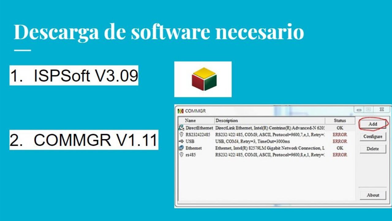 Descarga e Instalación de Software de programación de PLCs Marca Delta ...