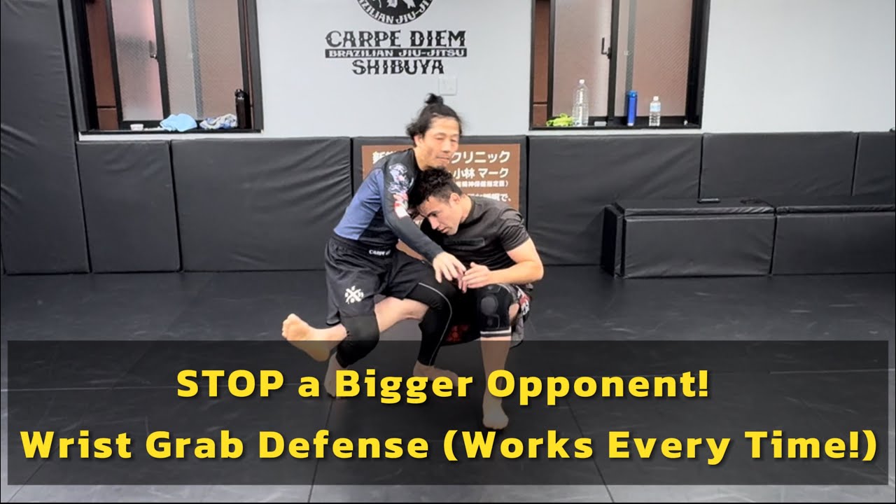 Arm Spin Takedown from Wrist Grab – Easy Self-Defense Wrestling ...
