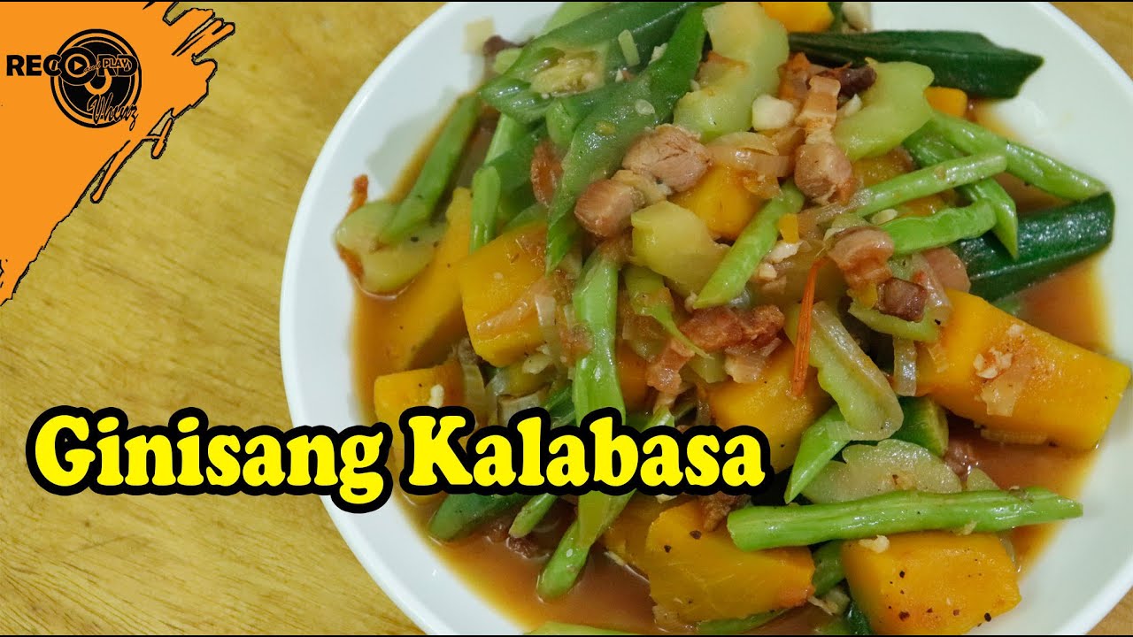 GINISANG KALABASA | KALABASA RECIPE | GISADONG GULAY PINOY RECIPE ...