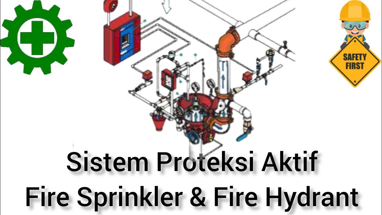 Proteksi Kebakaran Aktif | Sprinkler And Hydrant System | Fire Safety ...