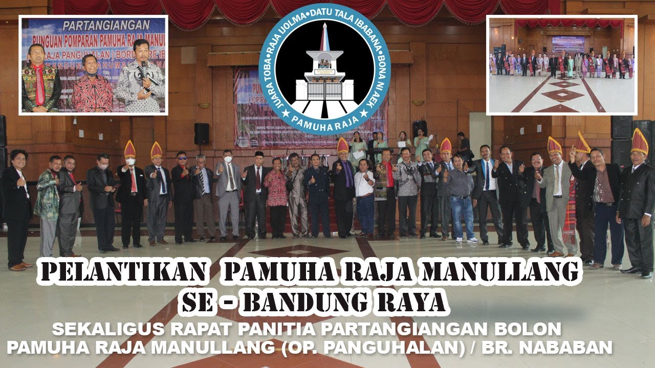 Pelantikan Pamuha Raja Manullang Se - Bandung Raya Sekaligus Rapat ...