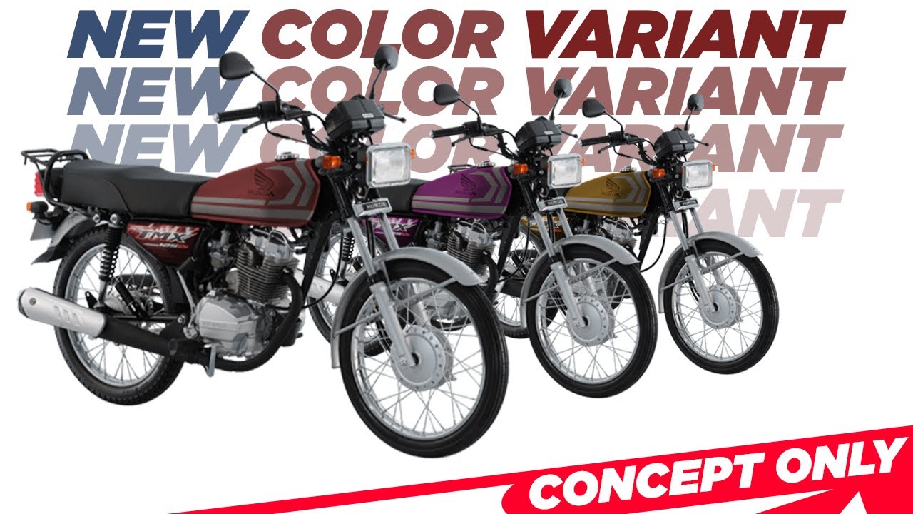 Honda TMX 125 ALPHA New Colors 2025 - YouTube