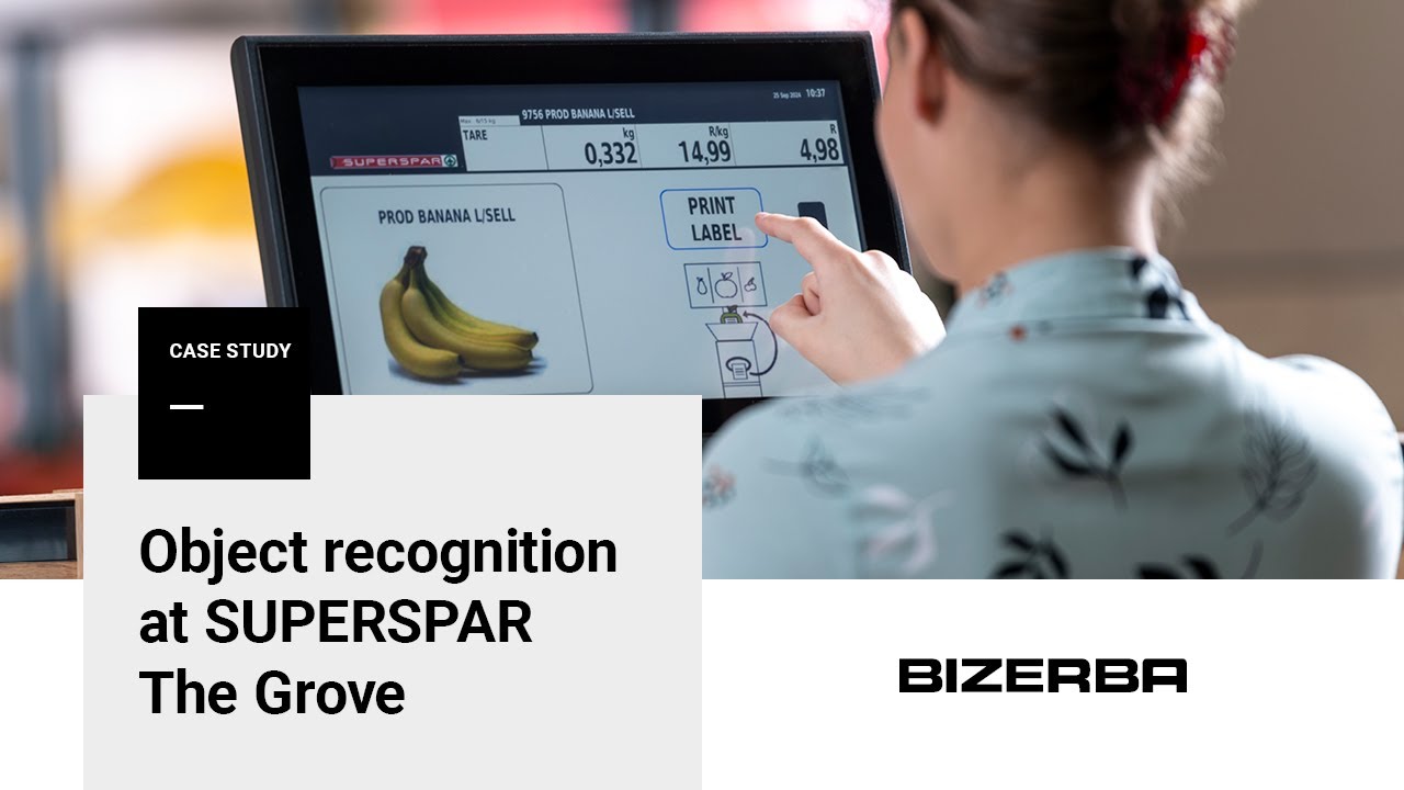 AI-based object recognition with XC II 800 Pro self-service scale at ...