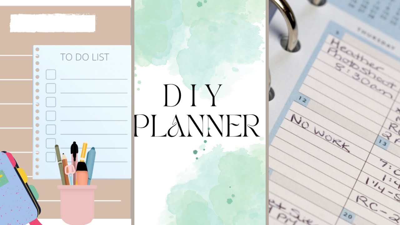 D.I.Y Planner, Home School & Business Tracking Edition. - YouTube