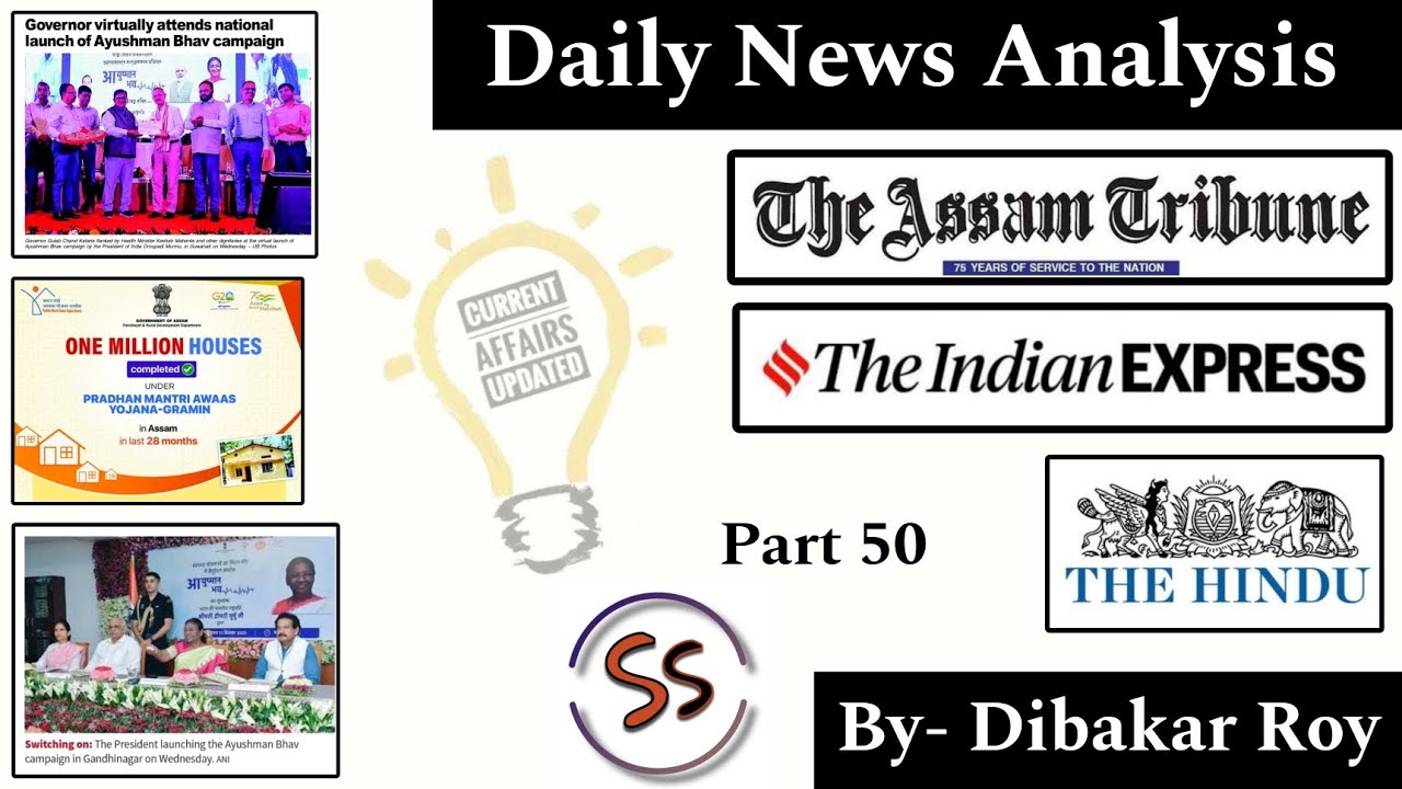 Daily News Analysis (Current Affairs) Part 50 by Dibakar Roy _Smart ...