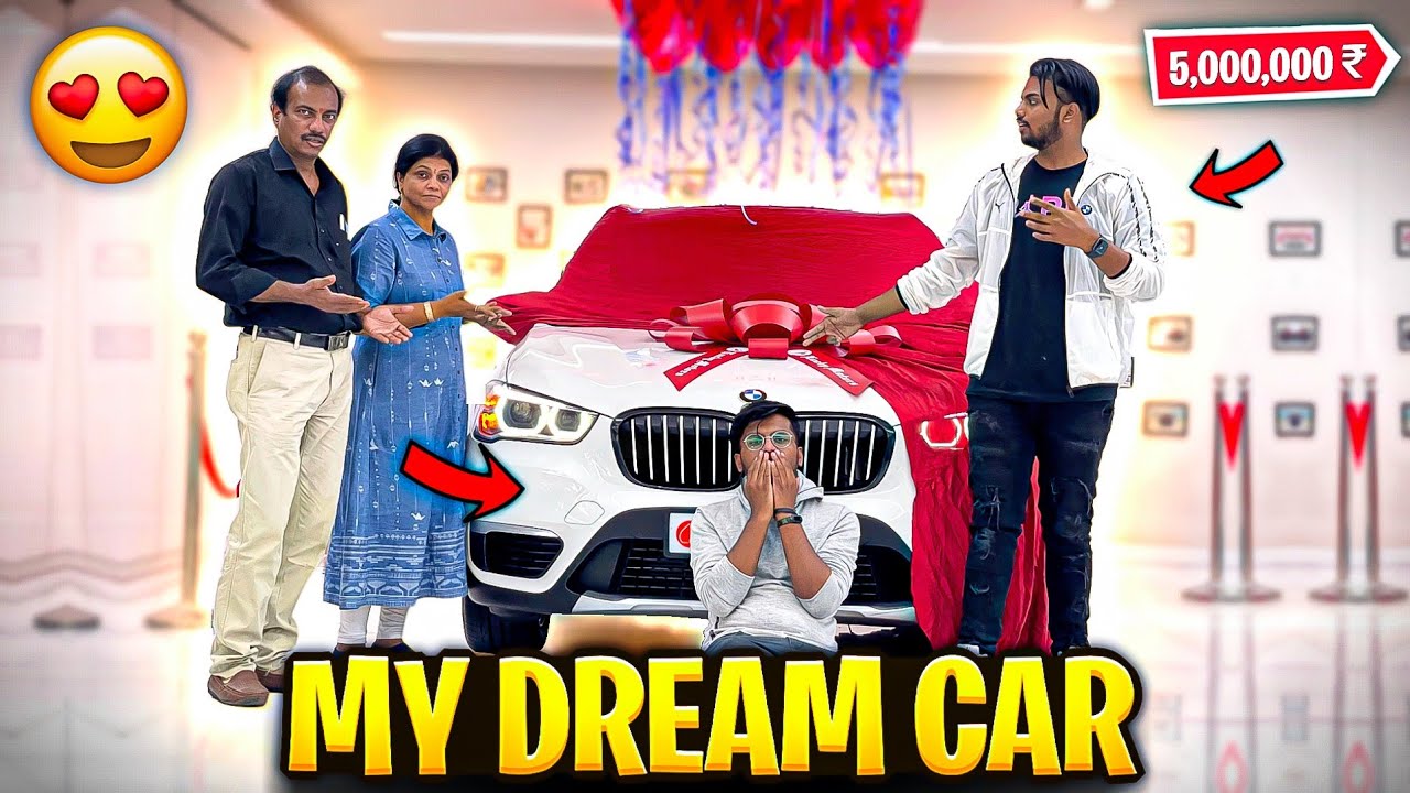 My New 5000000 Rs Dream Car 😱 Fathers Reaction On Bmw Car From Youtube ...